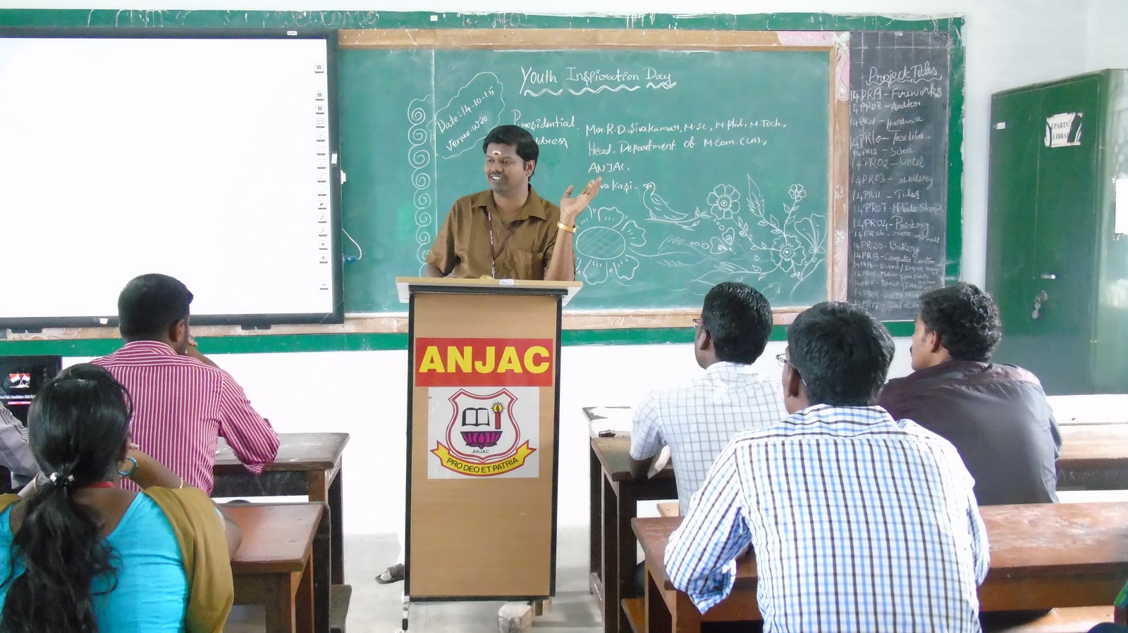 R.D.Sivakumar: October 2015