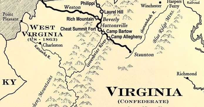 A Mostly Civil War Blog: The Battle of Cheat Mountain