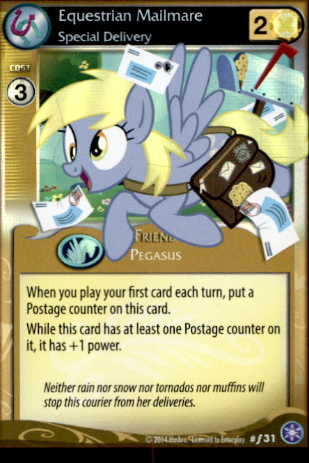 MLP Equestrian Mailmare, Special Delivery CCG Cards | MLP Merch