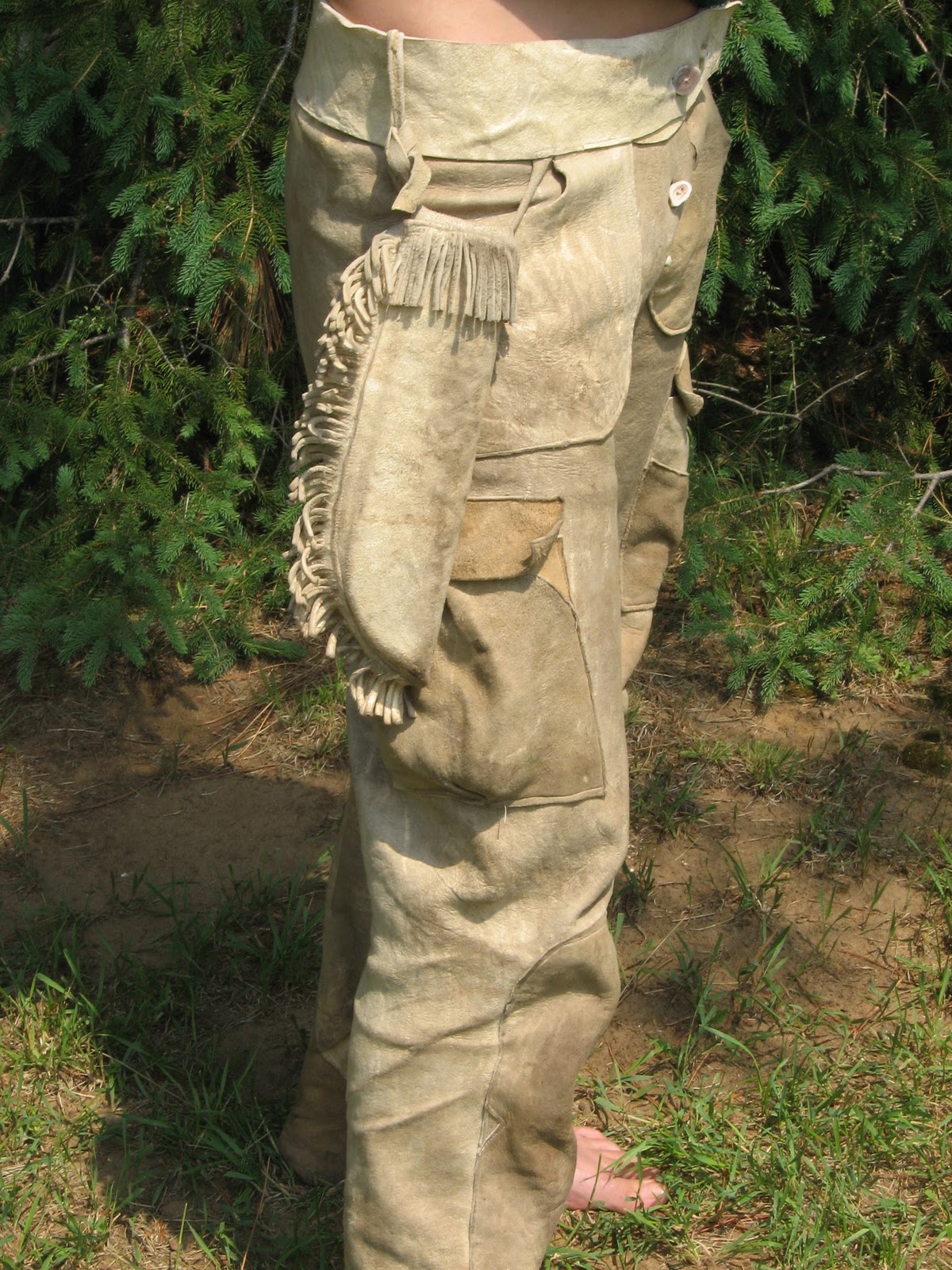 Rachels Buckskins: Buckskin Pants and Skirts