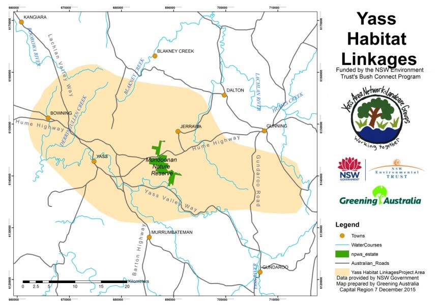 Gunning District Landcare: Yass Habitat Linkages