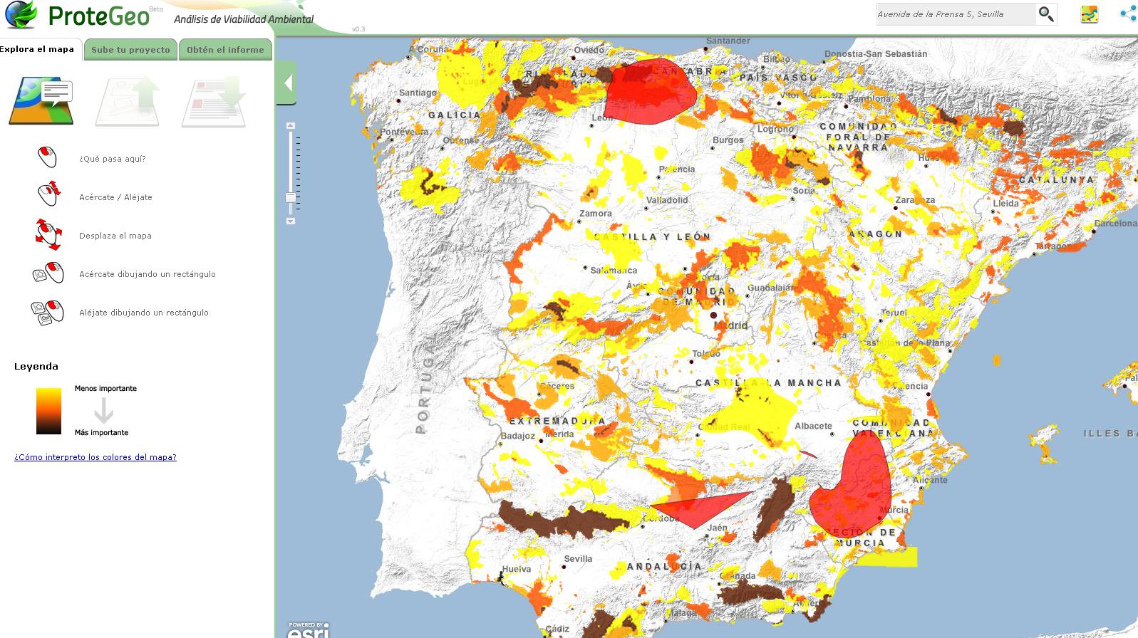 Geotics: ProteGeo: La tecnología ESRI al servicio del Medio Ambiente