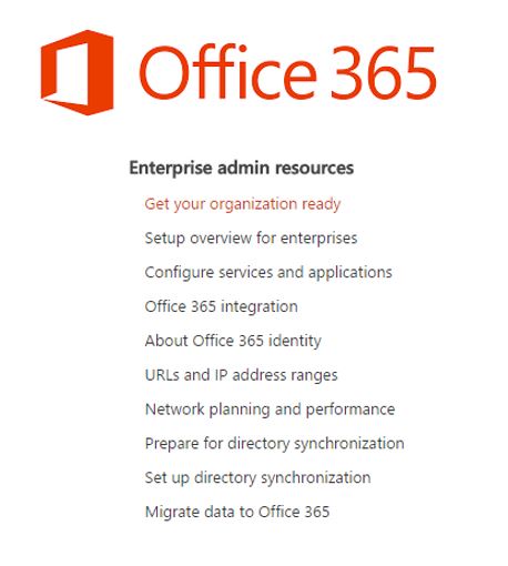 Exchange Anywhere: Office 365 Enterprise Admin resources