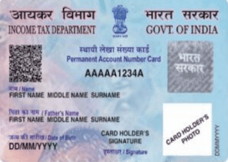 PAN Card - Permanent Account Number