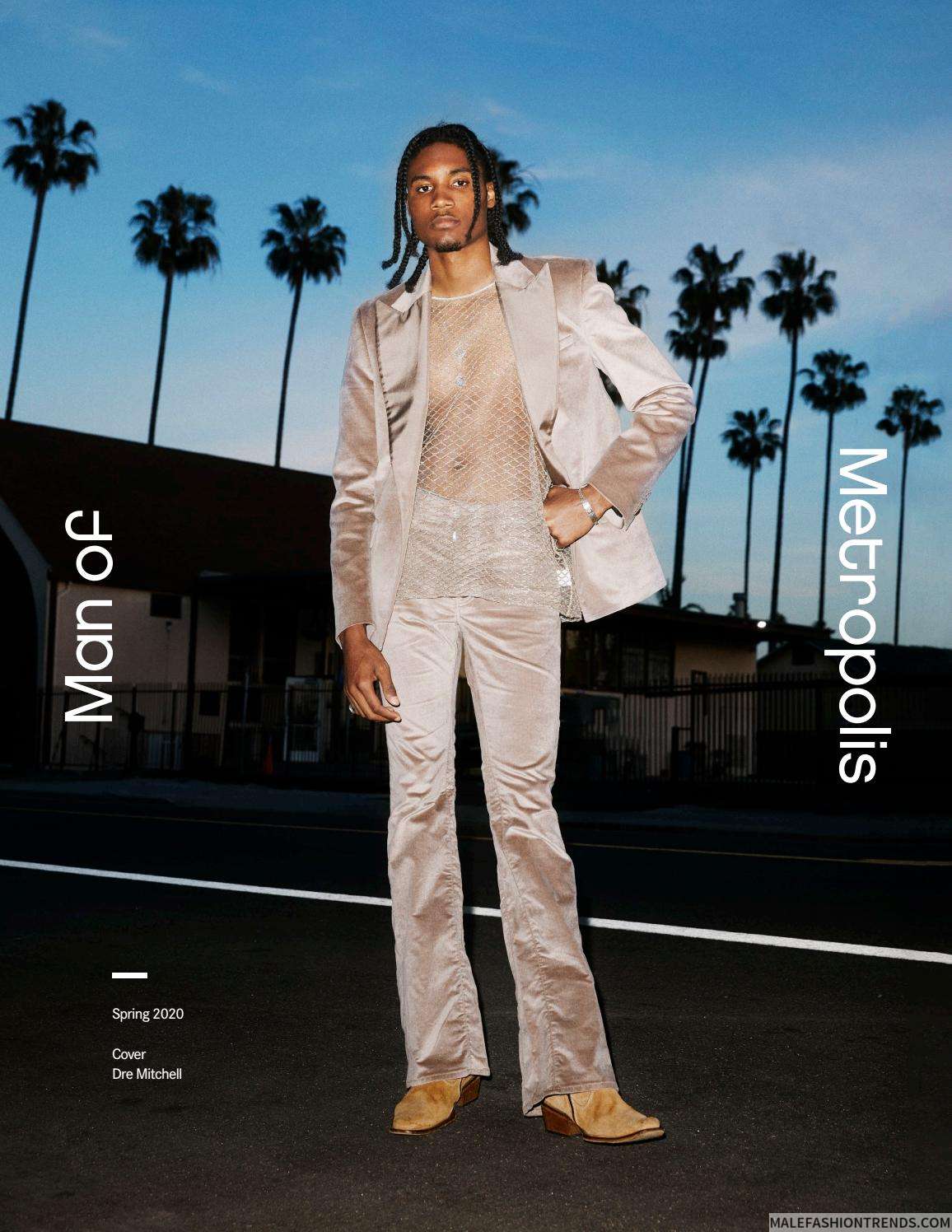 Dre y Dreq Mitchell para Man of Metropolis por Angelo Sgambati