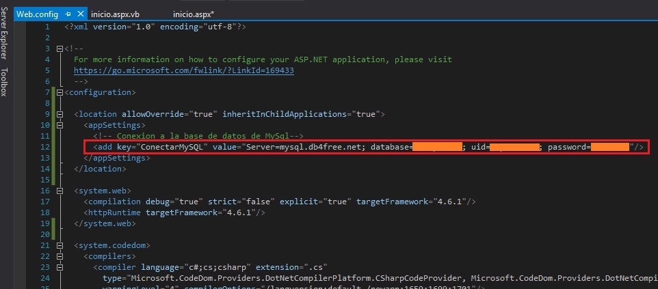 Conectar una base de datos MySql con Asp.Net (Parte 1)