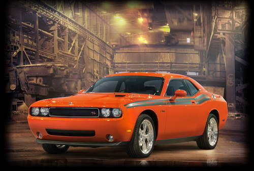 DodgeCaliber: Dodge Challenger Orange