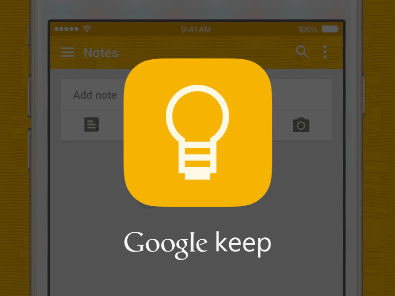 Google Keep | Módulo I. Informática básica en la era digital de la educación