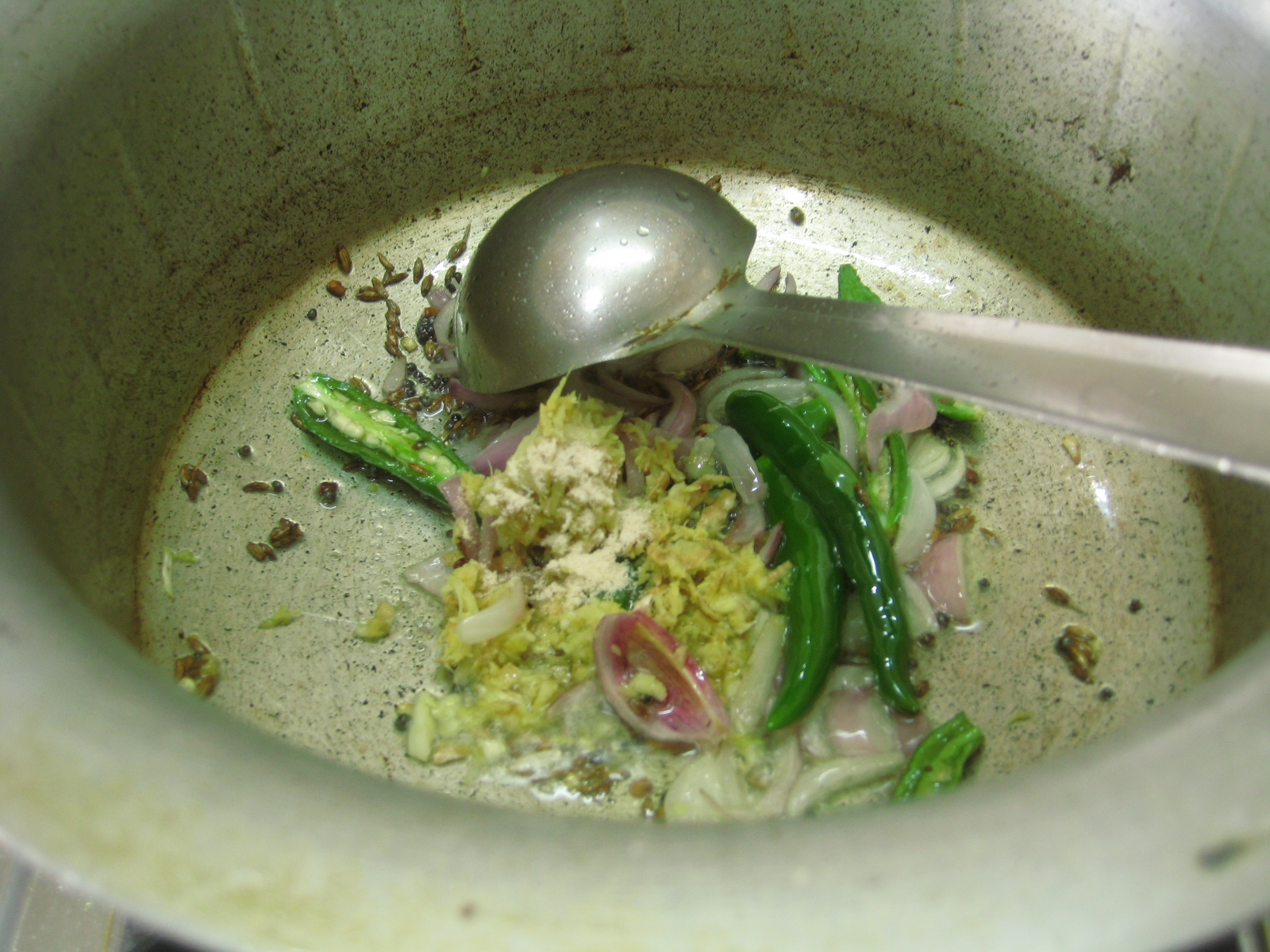 madhuri's kitchen: Amaranthus Rice Cooked in coconut milk / Kobbari ...