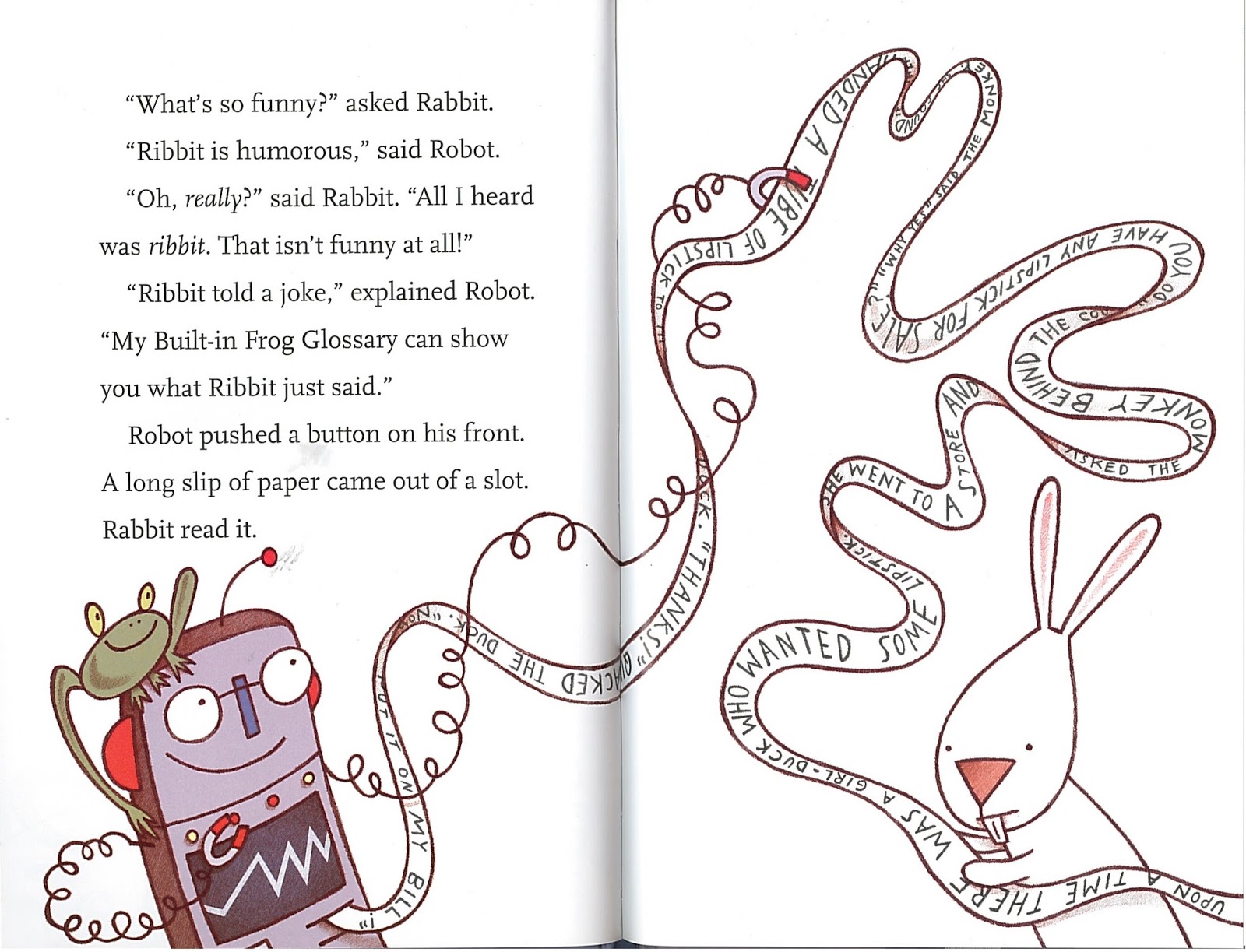 Guessing Geisel: A Mock Geisel Blog: Rabbit & Robot and Ribbit by Cece Bell