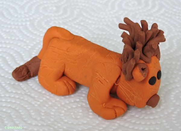 BIENVENUE CHEZ LE RAT MUTANT: MES CREATIONS EN PATE FIMO : UN LION ET ...