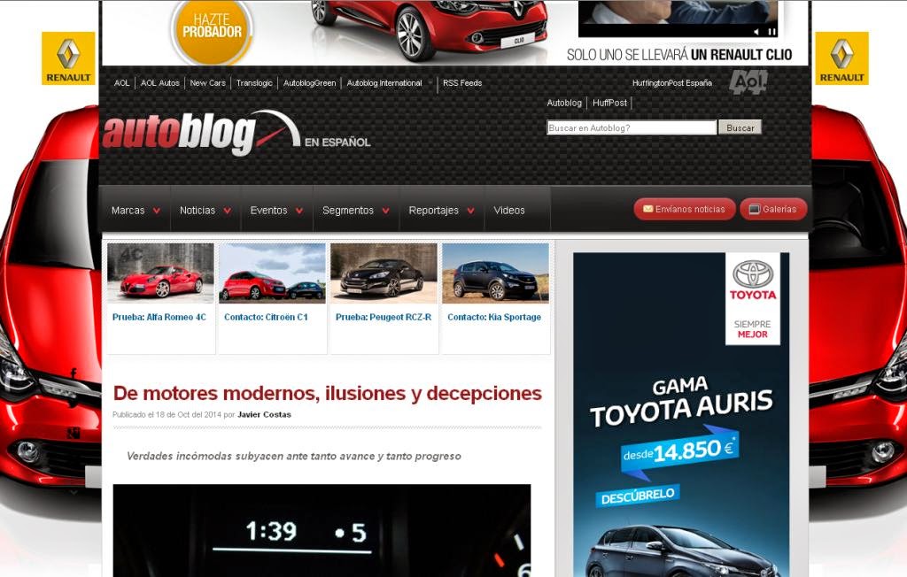 Revista Coche: Los fichajes estrella de Autoblog en español