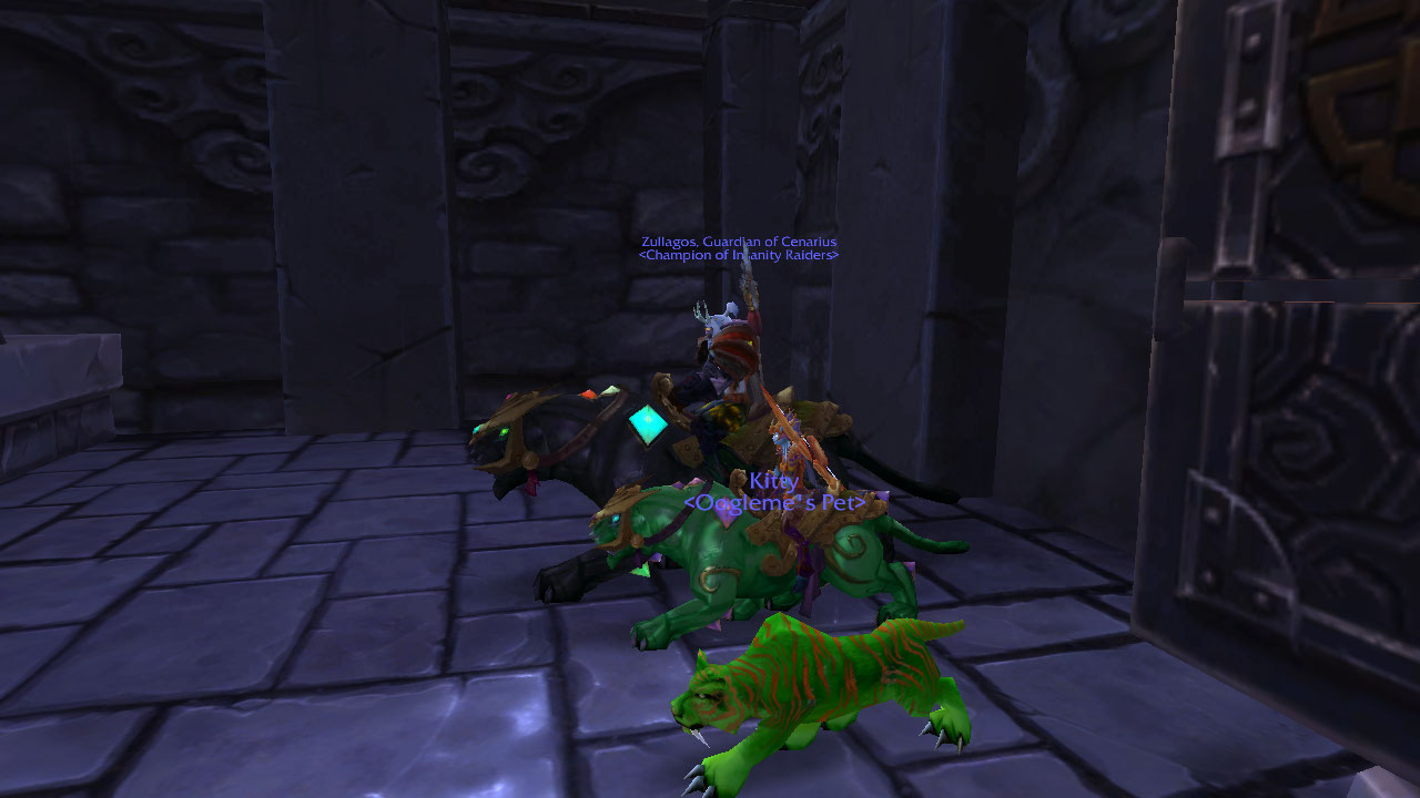 Admiring Azeroth: Jade Panther Mount