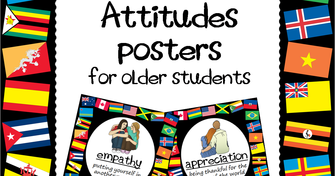 A Crucial Week: IB Attitudes posters for MYP/older PYP students