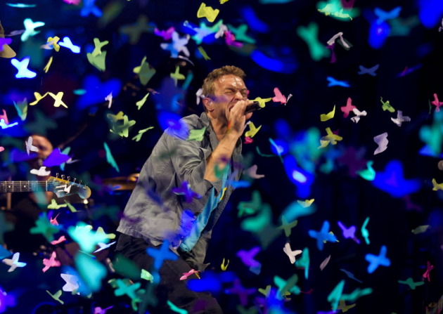 Freep Spirit: Coldplay: A hell of a first concert for my little music lover