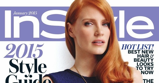 Smartologie: Jessica Chastain for InStyle January 2015