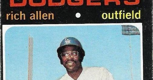 Topps 1971: no. 650 - rich allen