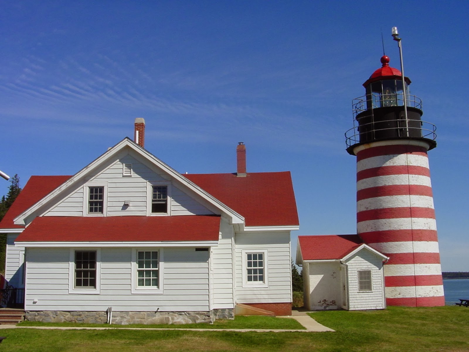 Quoddy Head Lighthouse and State Park - Lubec, Maine