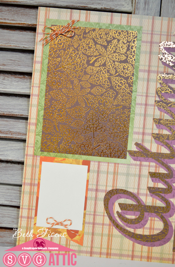 Beth's Beauties: Autumn Layout