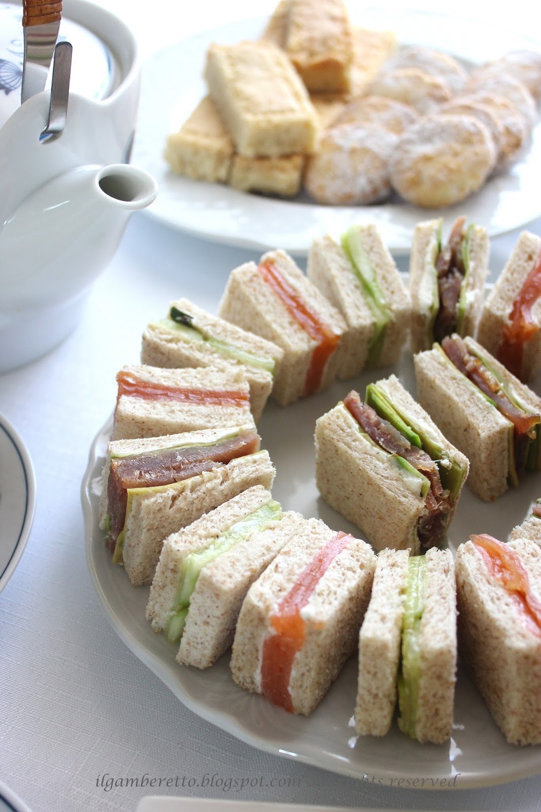 Il Gamberetto: The Afternoon Tea... con Ginger Shortbread, Lemon ...