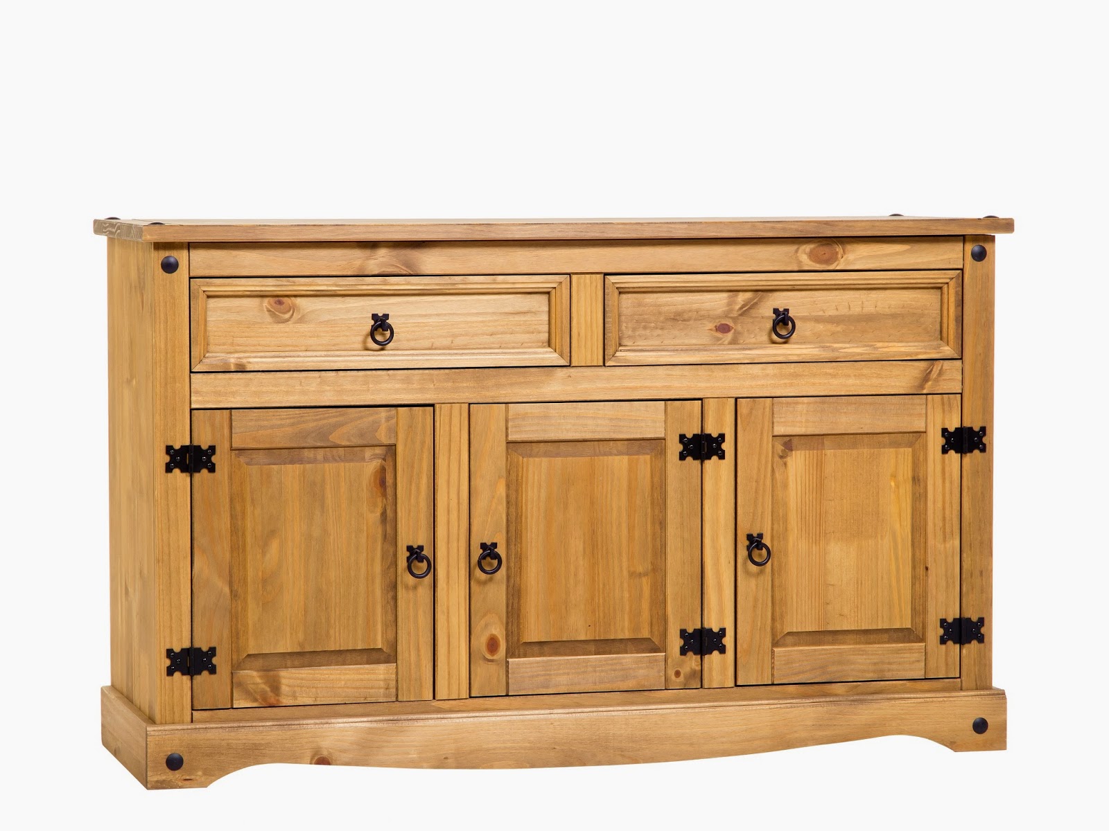 Present Daze Furniture & Gifts: Corona Mexican Rustic Pine 2 Door 3 ...