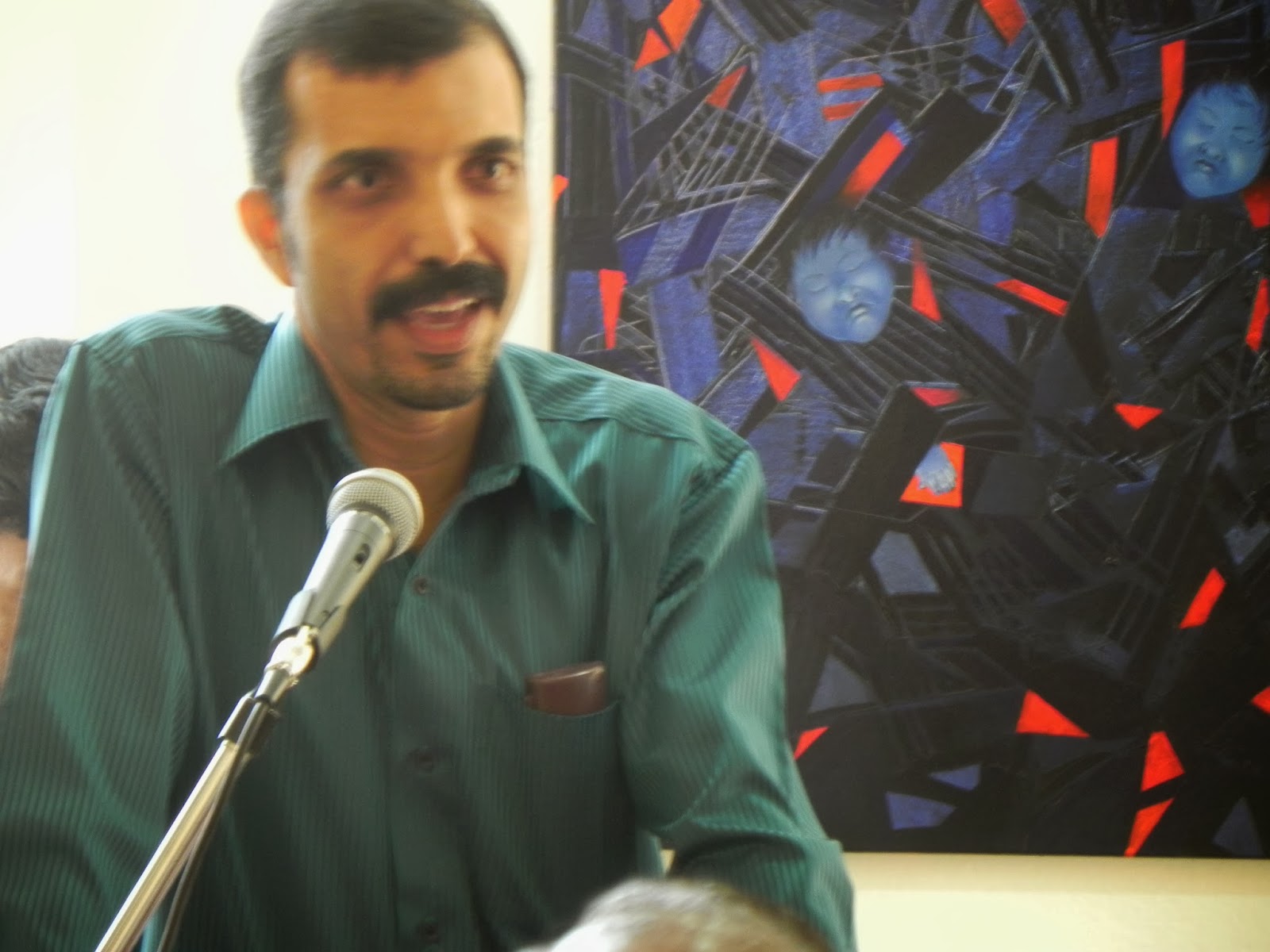 Artist Sunil Moothedath: PANTHIRUKULAM PAINTING EXHIBITION NANAPPA ART ...