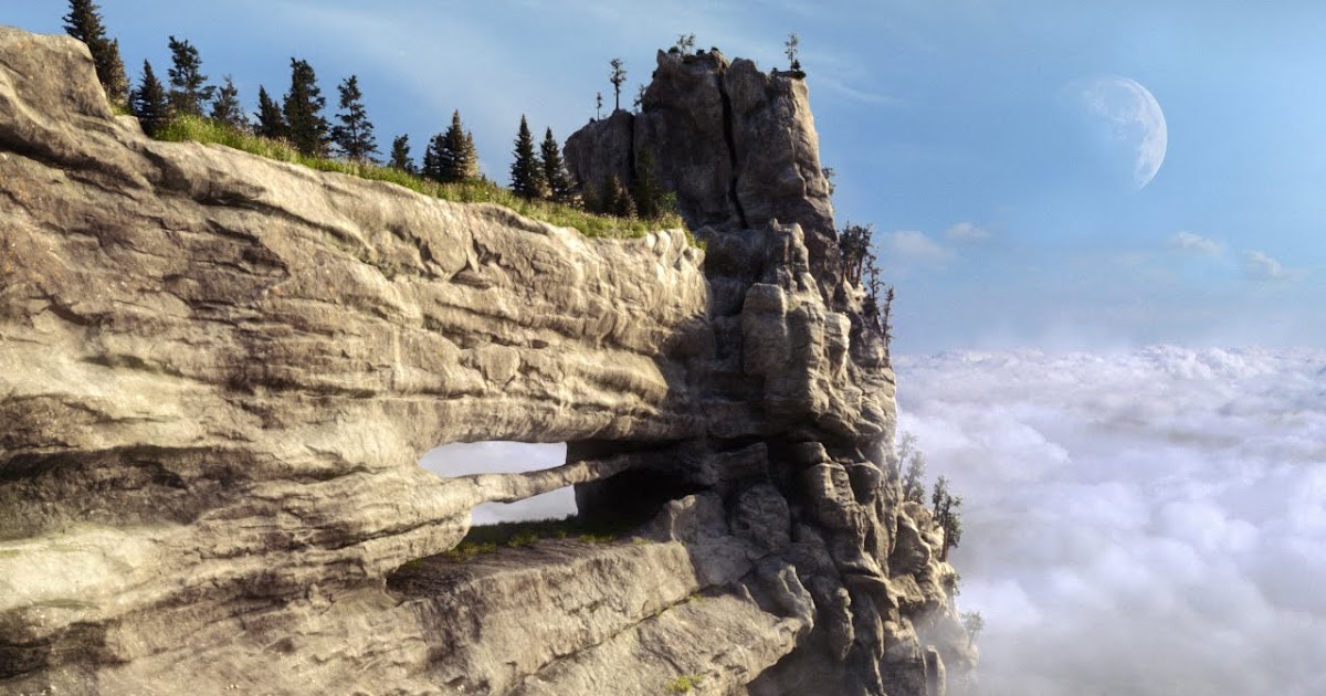 Hidden and little known places: The Tour Percée,Chartreuse Arch,French Alps