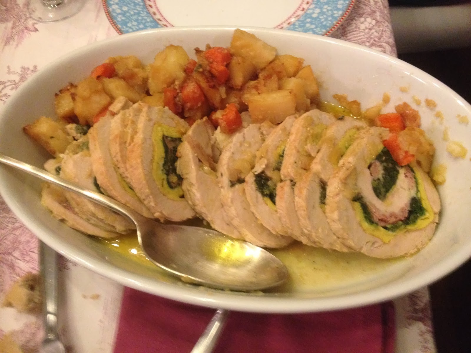 cucina con amici: Rotolo di tacchino farcito di ... Fiorella