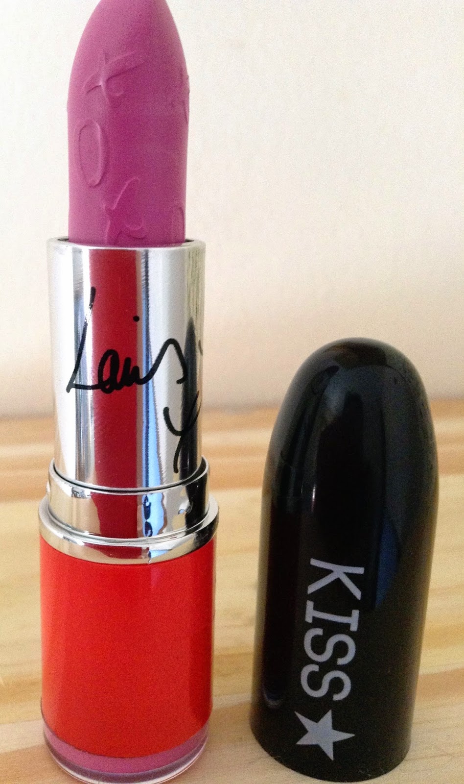 The Powdered Nose: One Direction Kiss You Lipstick by MUA