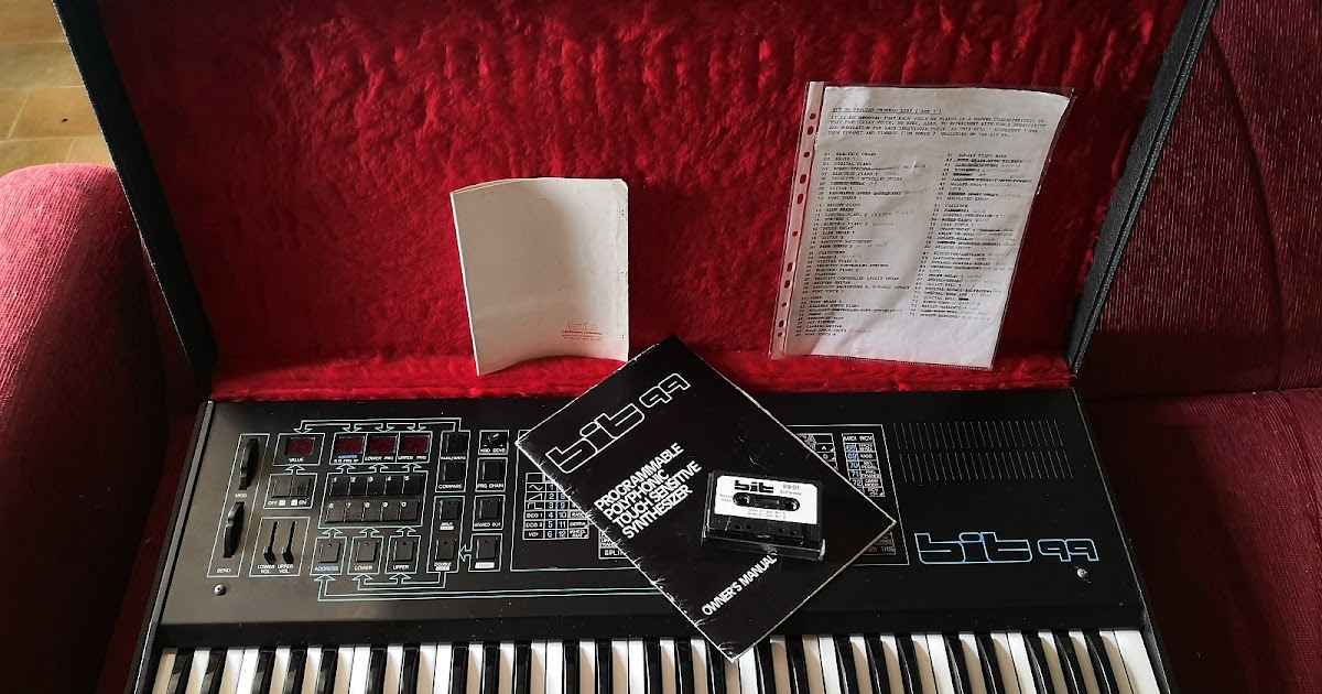 MATRIXSYNTH: Crumar Bit 99 SN 00196