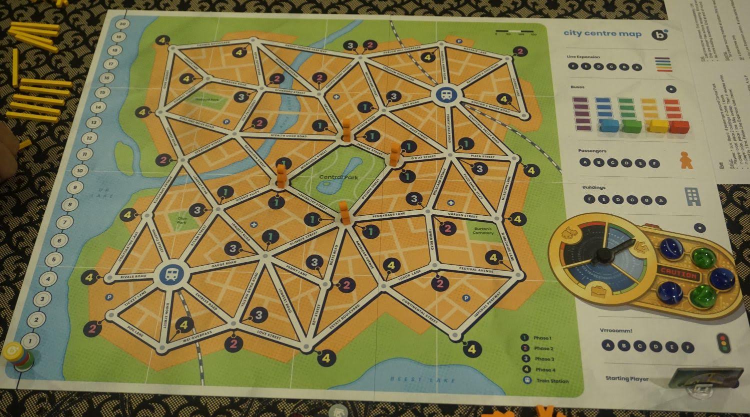 Hiew's Boardgame Blog: Bus