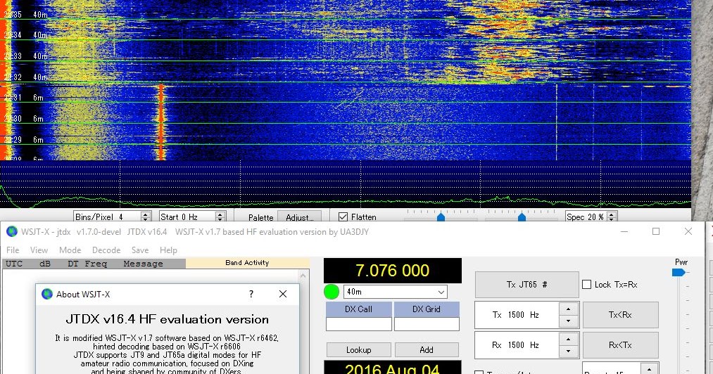 HARUくんのひとりごと: JTDX V16.4