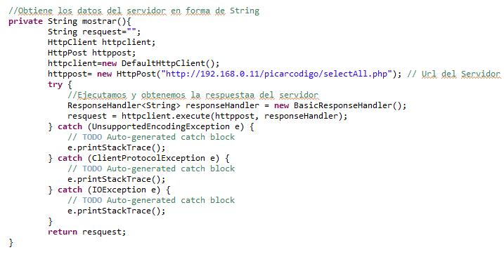 Programacion Orientada a Objetos: WebService: Conexión a base de datos Mysql desde Android ...