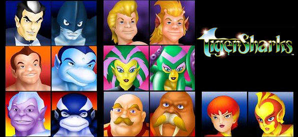 TiendAnimeSpace: TIGERSHARKS
