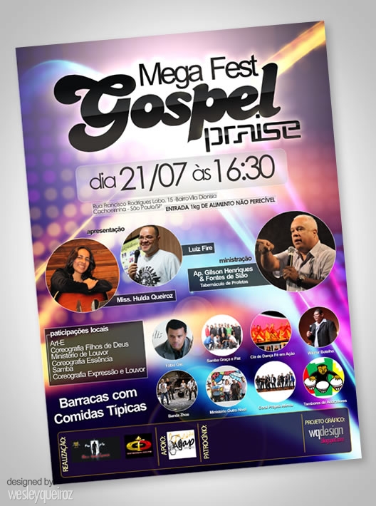 Wesley Queiroz Portfólio on-line | Comunicação Visual, Flyer, Banner ...