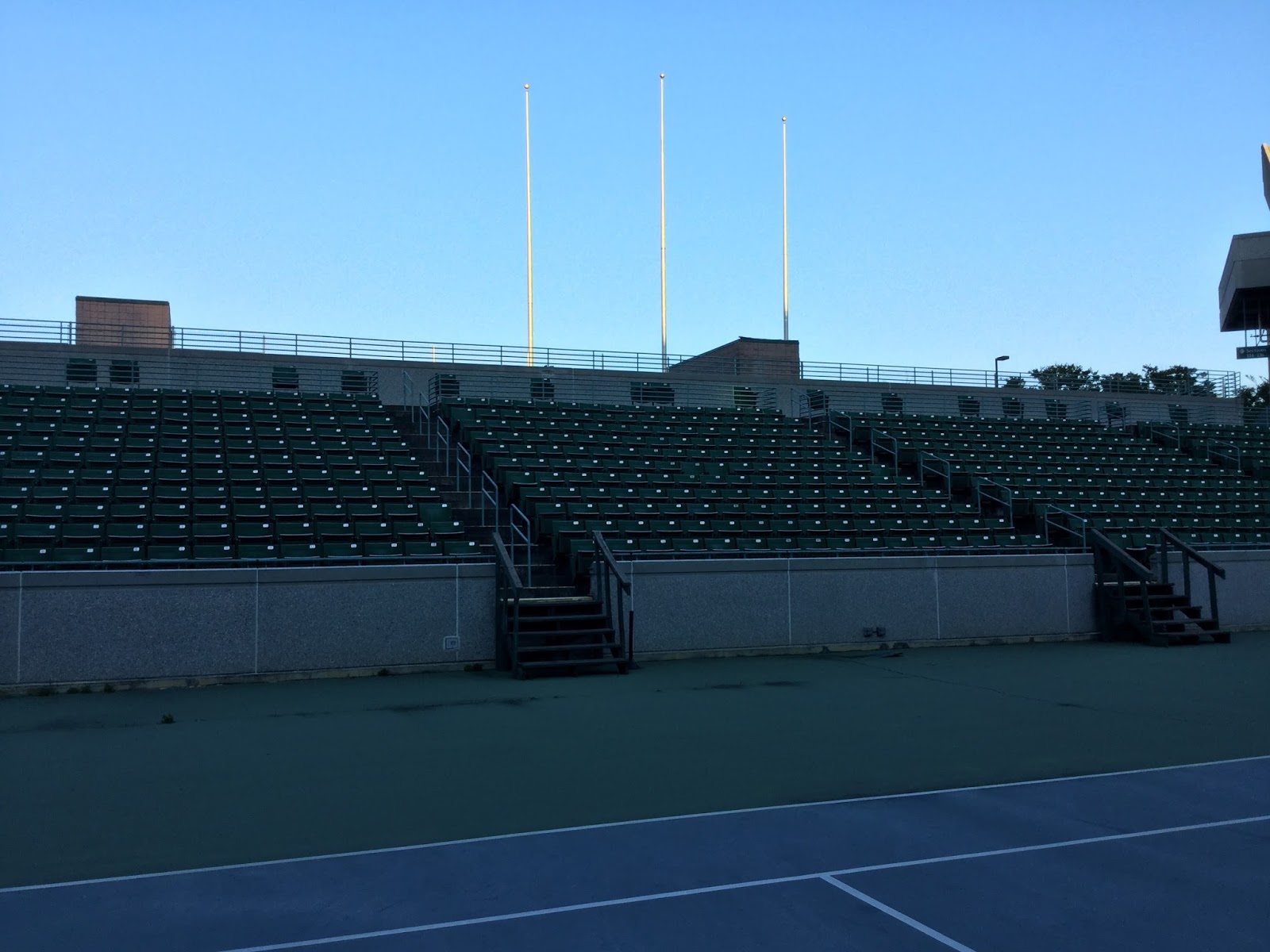 Abandoned Olympic Tennis Stadium (Stone Mountain Tennis Center ...