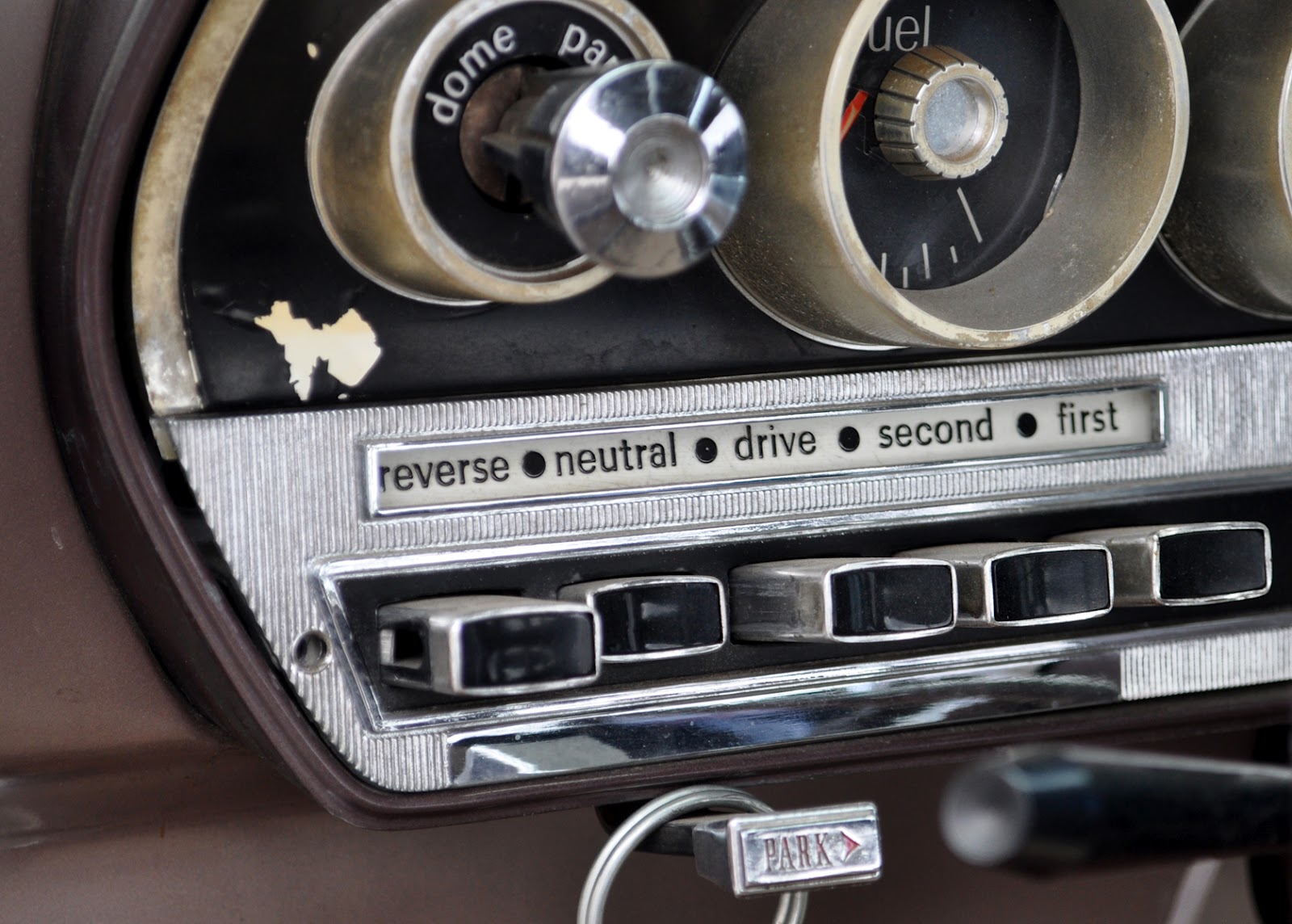 Just A Car Guy: The push button gear selector switch aka "typewriter ...