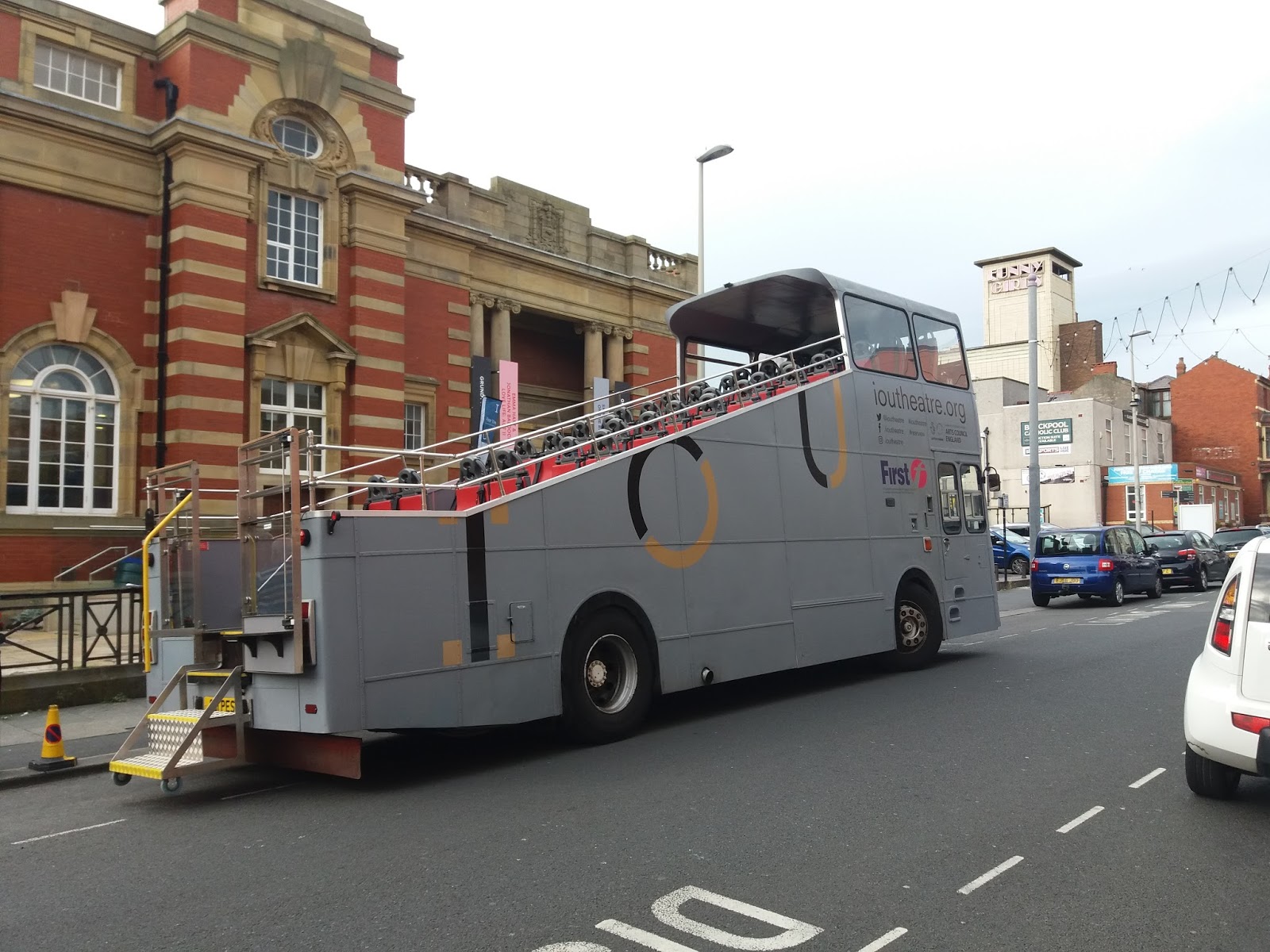 Fylde Bus Blog: Rear View Bus in Blackpool