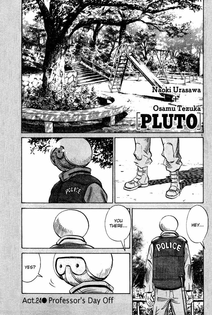 Read Naoki Urasawa, Pluto Vol. 4 - Act 24, Page 1