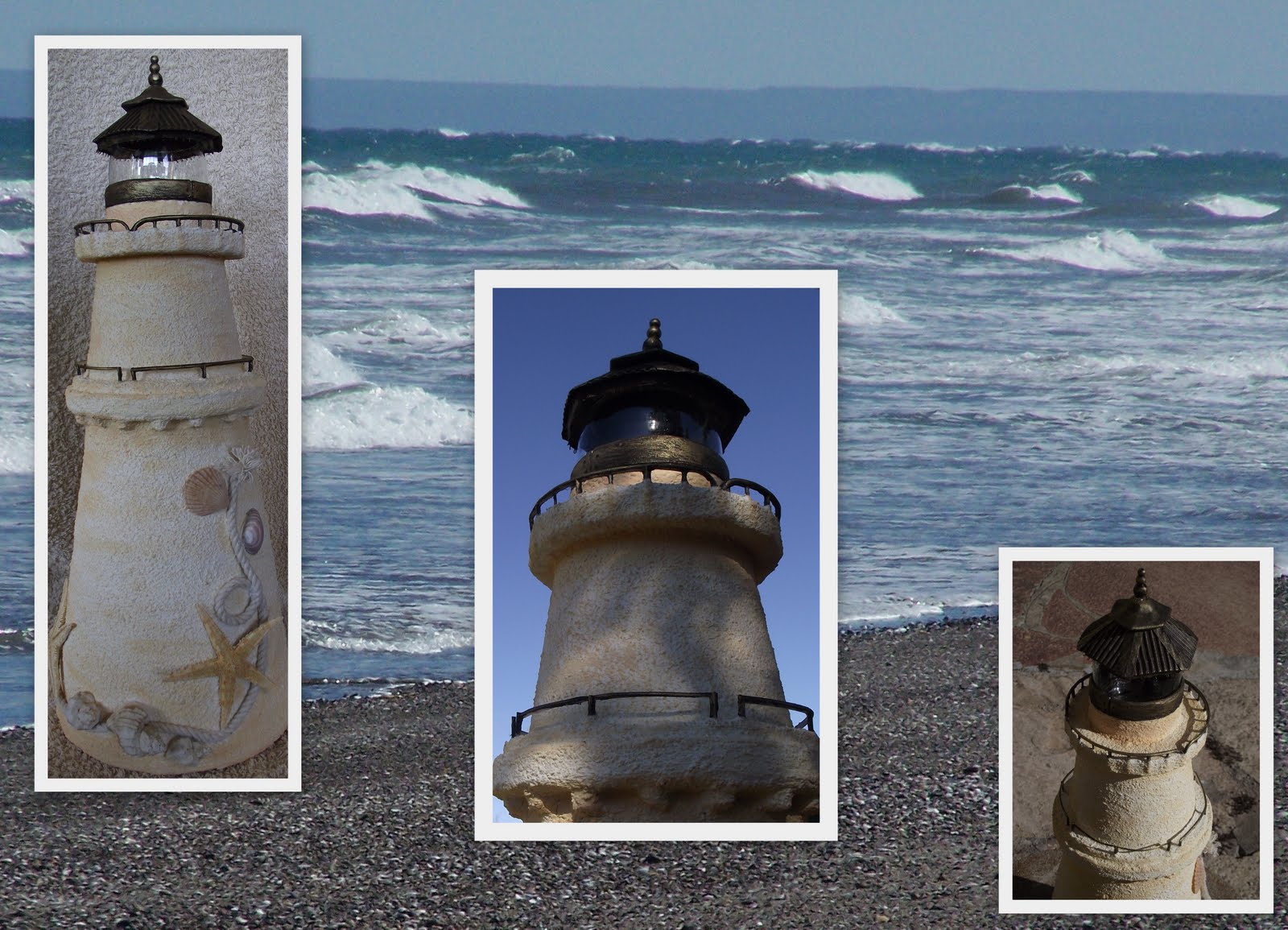 HACIENDO MANUALIDADES: UN FARO con luz propia