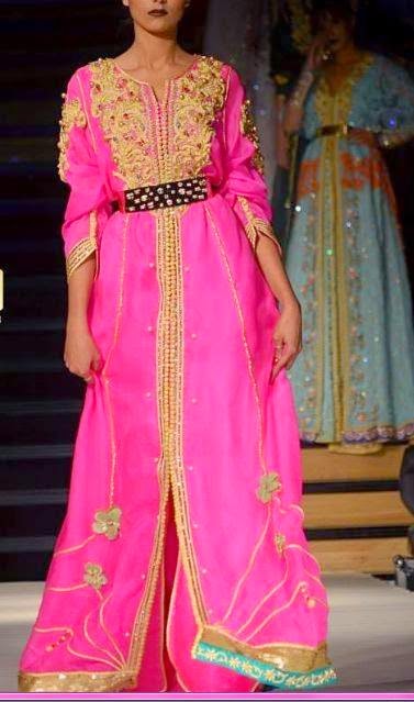 Caftan Rose 2015 - Caftan Marocain de Prestige - Caftan Marocain ...