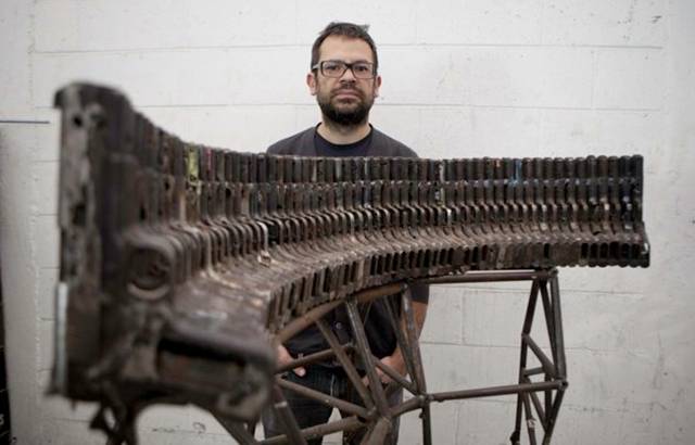 PAVAN MICKEY: Artist Turns Guns into Musical Instruments