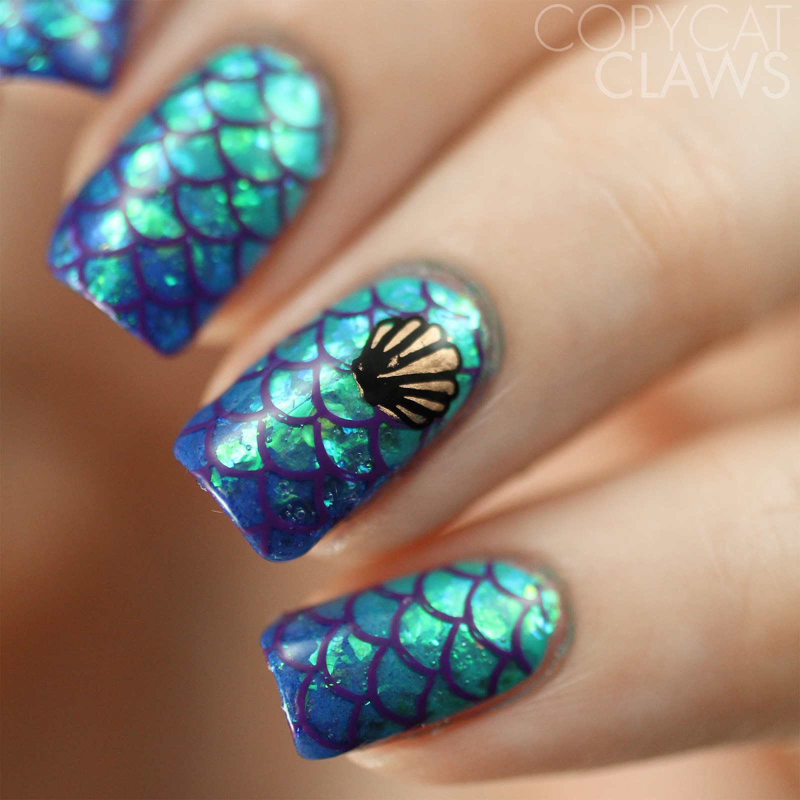Copycat Claws: Whats Up Nails Mermaid Flakies