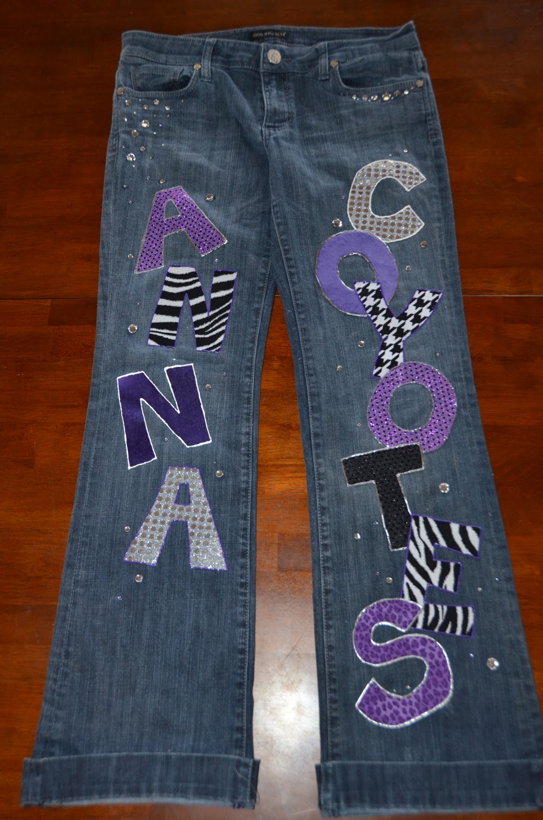 The Art Girl Jackie: Senior Jeans
