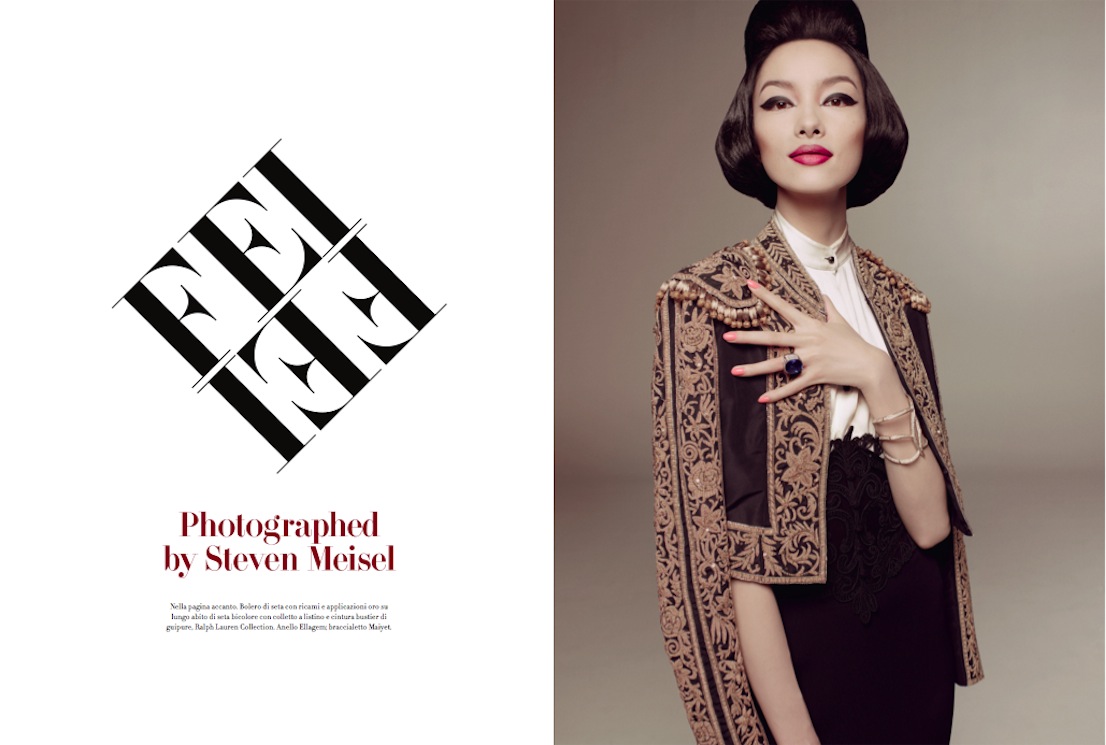 Fashionista: Fei Fei Sun, primera modelo China portada de Vogue Italia