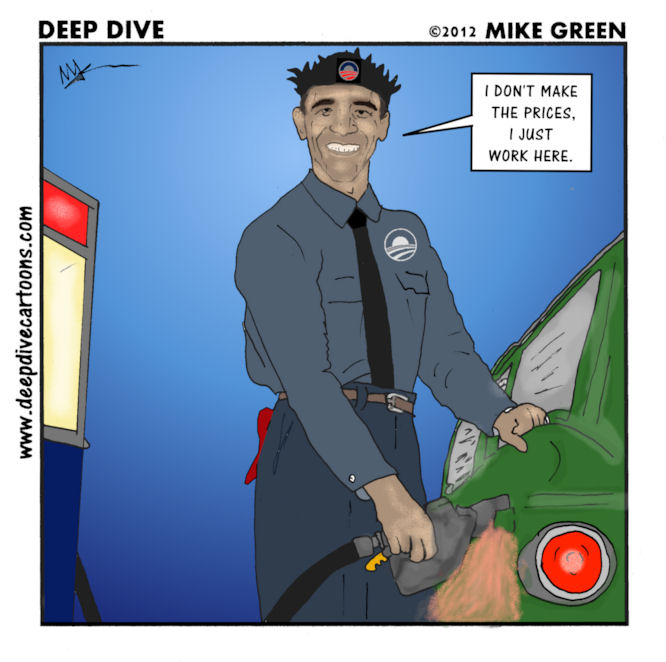 DEEP DIVE cARToons by Mike Green: 468. Gas Prices