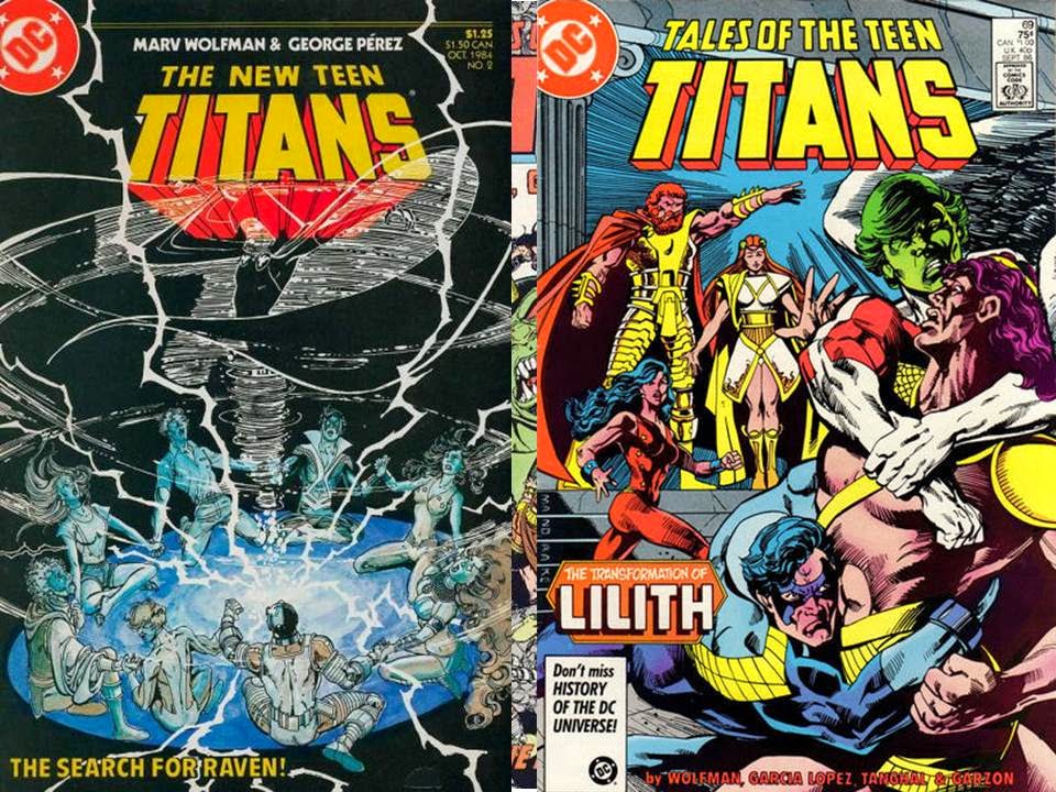 Dave's Comic Heroes Blog: Tangled Titans