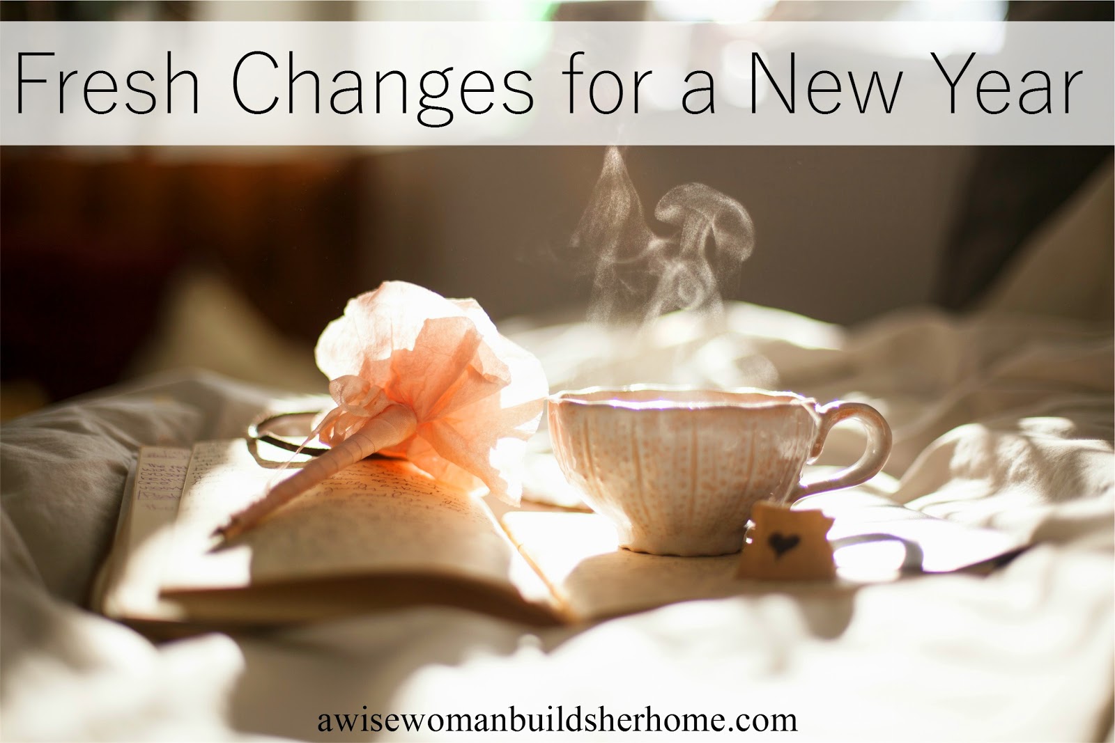 A Wise Woman Builds Her Home: Fresh Changes in the New Year!