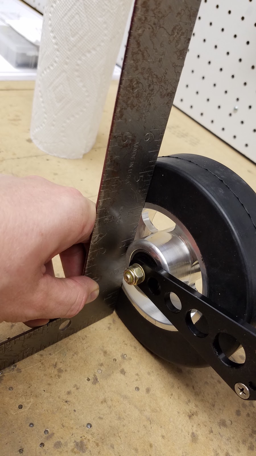 Paegelow's Waiex-B Build Log: Tailwheel Spring Rod (2)